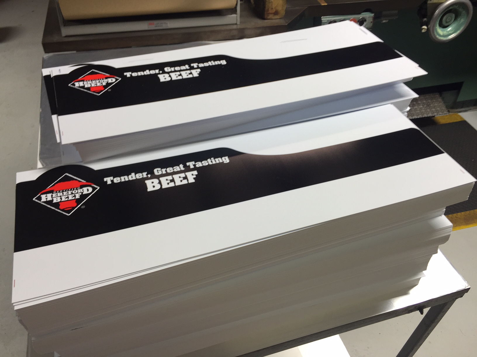 Meat Case Dividers, Rail Strips, Danglers | The Graphics Shop
